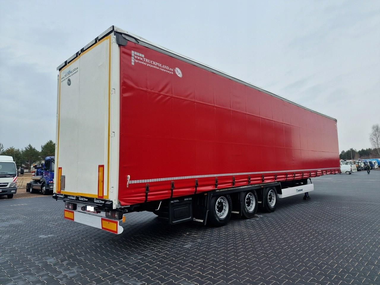 Krone MEGA 2011 NOWE PLANDEKI DACH PODNOSZONY - Opinie i ceny na Ceneo.pl