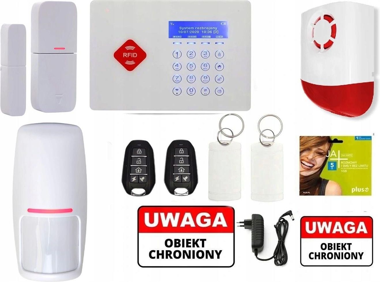 Sat-Link Alarm Bezprzewodowy Gsm Syrena App Ochrona - opinie i ceny na ...