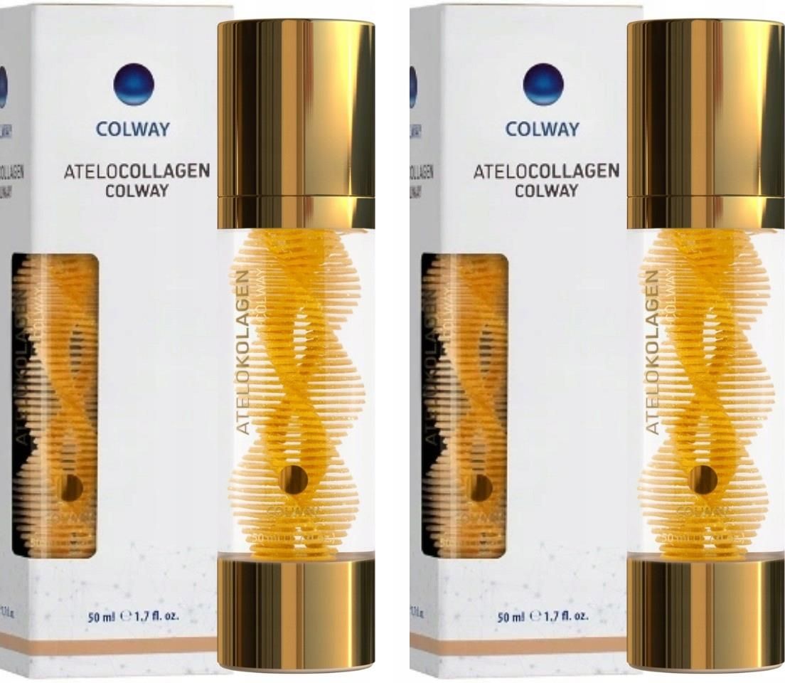 Colway Atelokolagen Złoty 2x50ml - Opinie i ceny na Ceneo.pl