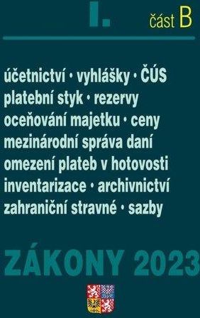 Zákony I B/2023 Účetní zákony a ČÚS neuveden - Literatura obcojęzyczna - Ceny i opinie - Ceneo.pl