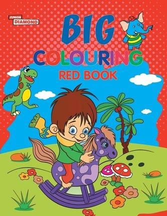 Big Colouring Red Book for 5 to 9 years Old Kids, Fun Activity and ...