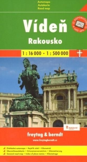 Vídeň Rakousko 1:16000 neuveden - Literatura obcojęzyczna - Ceny i opinie - Ceneo.pl