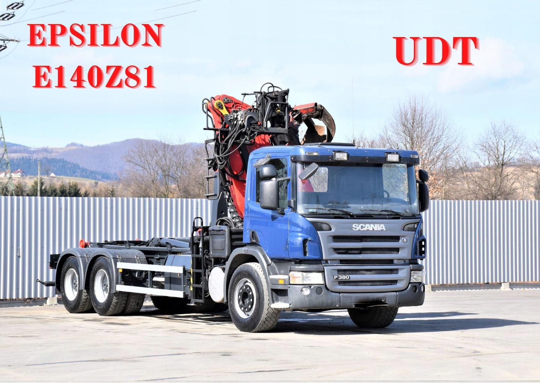 SCANIA P 380 * Hakowiec* EPSILON E140Z81 *STAN BDB - Opinie i ceny na ...