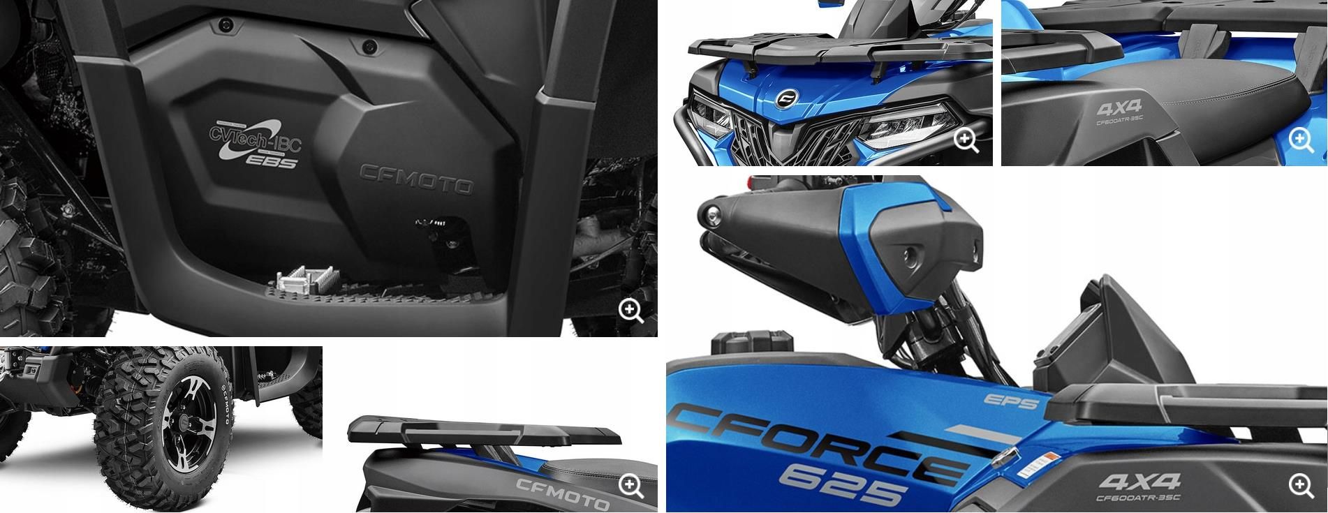 Quad CF MOTO C FORCE 625CC EPS - Opinie i ceny na Ceneo.pl