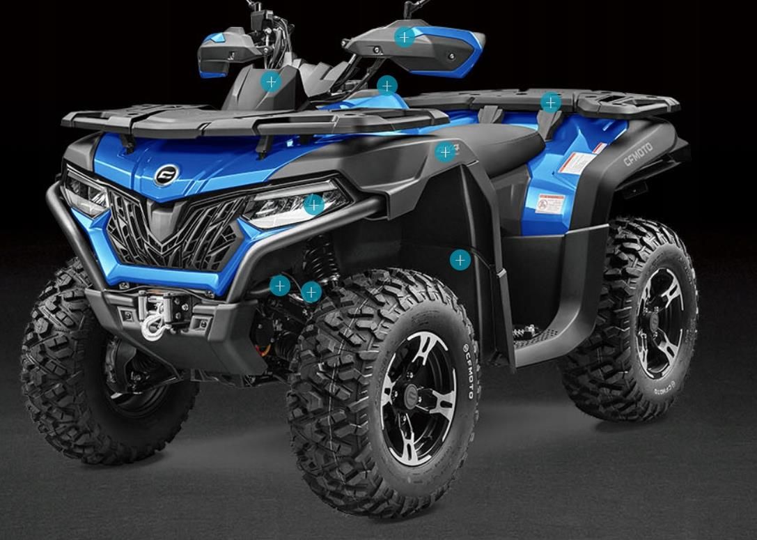 Quad CF MOTO C FORCE 625CC EPS - Opinie i ceny na Ceneo.pl