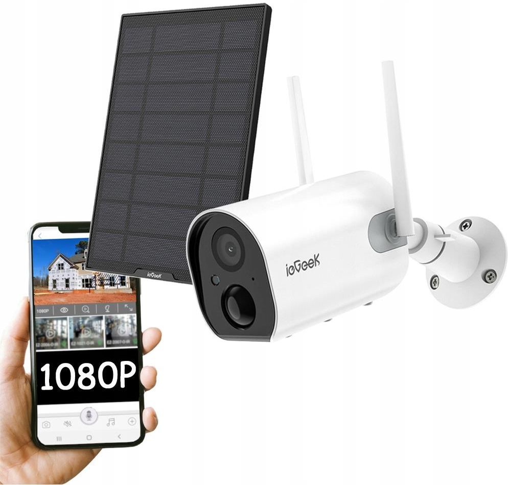 Kamera IP zewnętrzna Iegeek ZSGX2SSOLARNA1080PBIAŁY - Opinie i ceny na ...