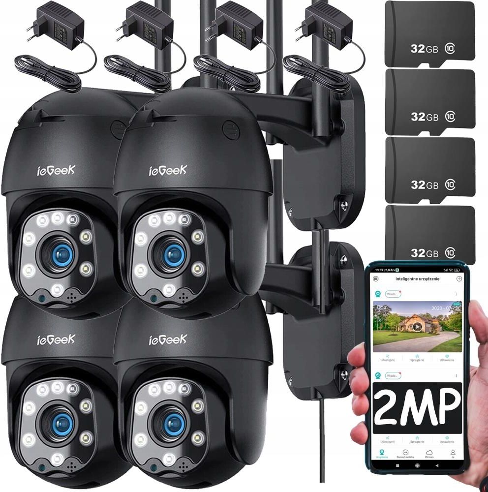 Kamera IP Iegeek IE20CZARNA32GBX4 - Opinie i ceny na Ceneo.pl