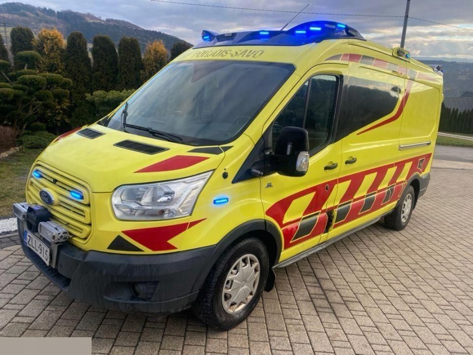 Ford Transit Euro 6 AMBULANS karetka nosze 2018r - Opinie i ceny na ...