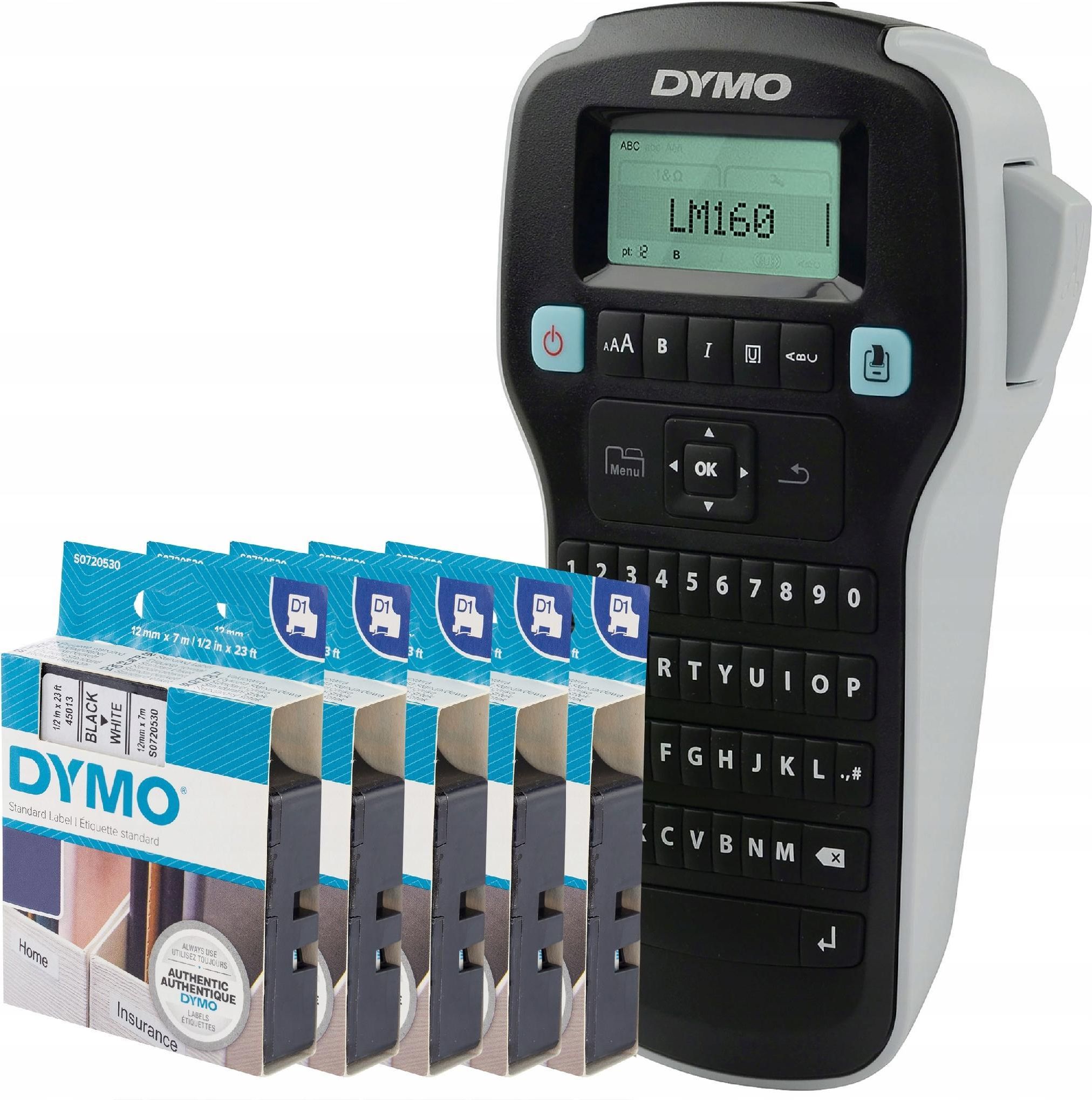 Drukarka etykiet Dymo Drukarka Etykiet Labelmanager Lm160 5 Taśm - Ceny ...