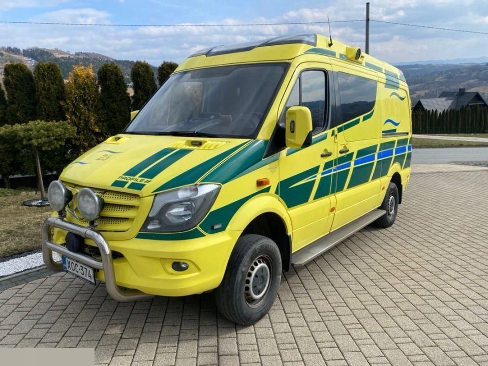 Mercedes Sprinter 4X4 AMBULANS karetka nosze 2017r - Opinie i ceny na ...