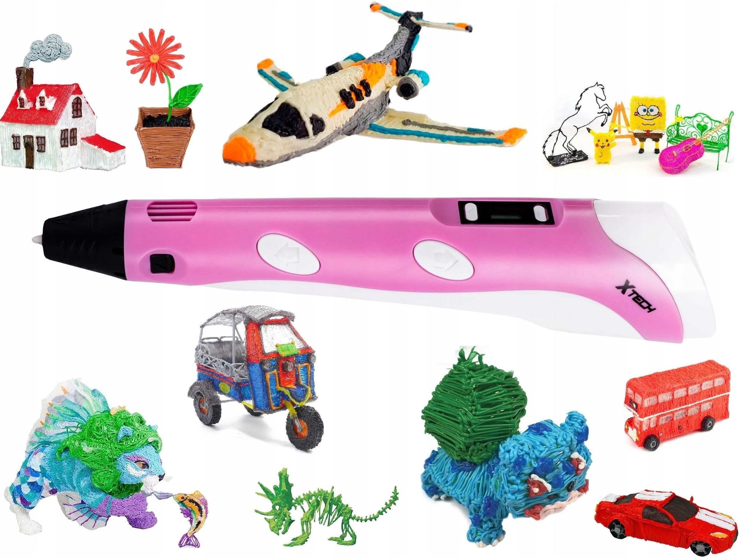 Filament DRUKARKA 3D DŁUGOPIS 3D PEN 2 GENERACJA 100M WKŁAD - Opinie i ...