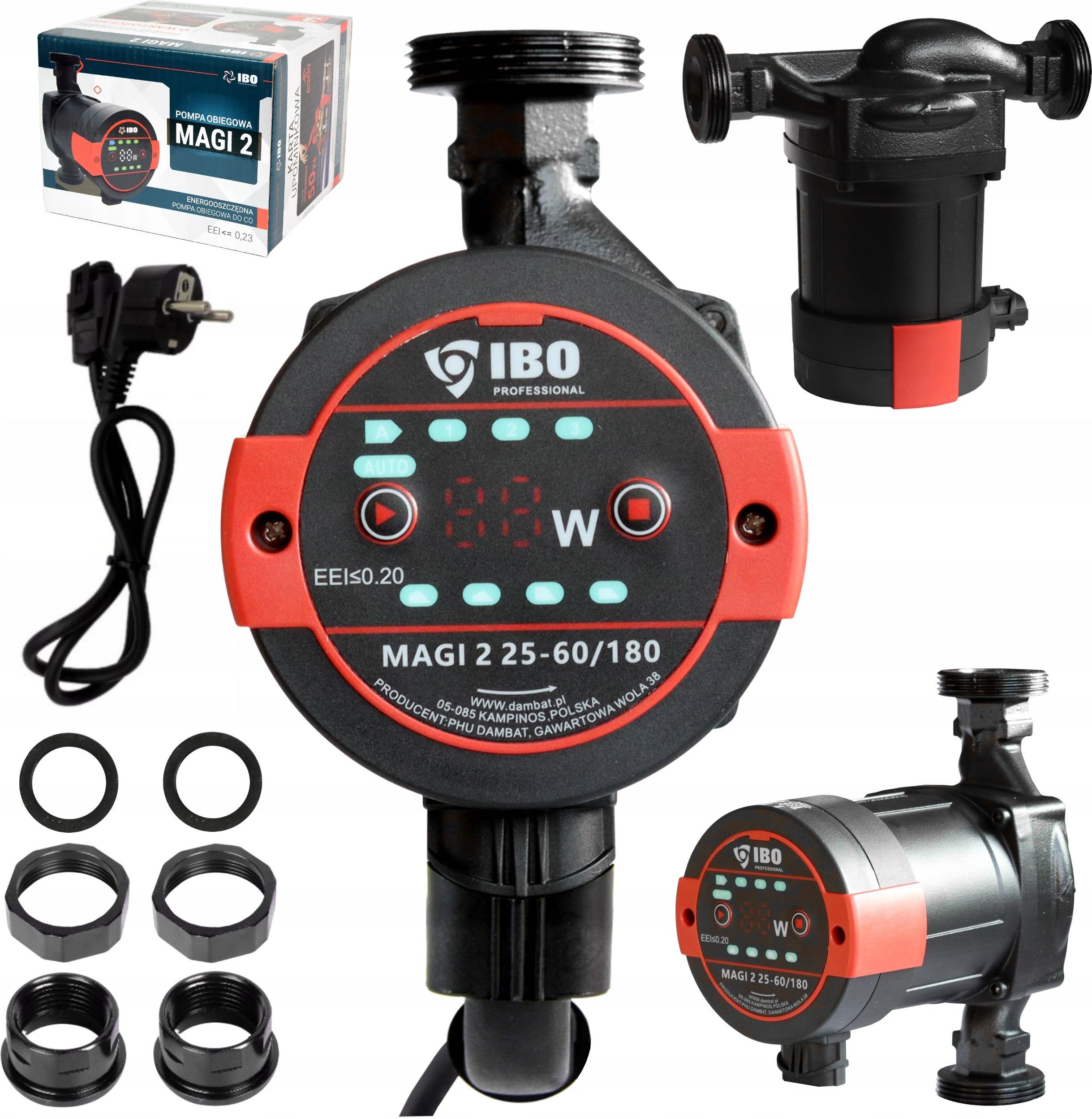 Ibo Magi 2 25-40/180 Pompa Obiegowa - Opinie i ceny na Ceneo.pl