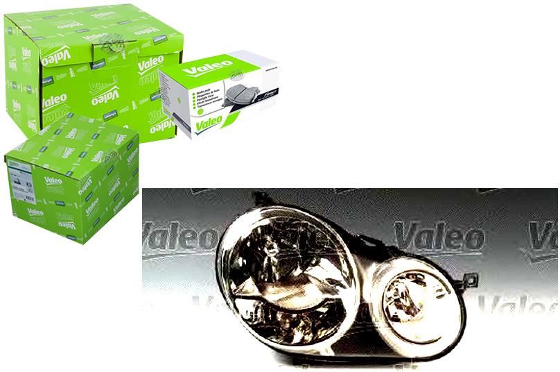 Lampa Przednia Valeo Reflektor H1 H7 Elektryczny Z Silnikiem Bez Żarów