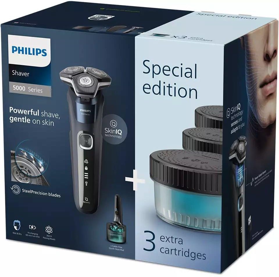 Golarka PHILIPS Series 5000 SkinIQ S5885/69 - Opinie i ceny na Ceneo.pl