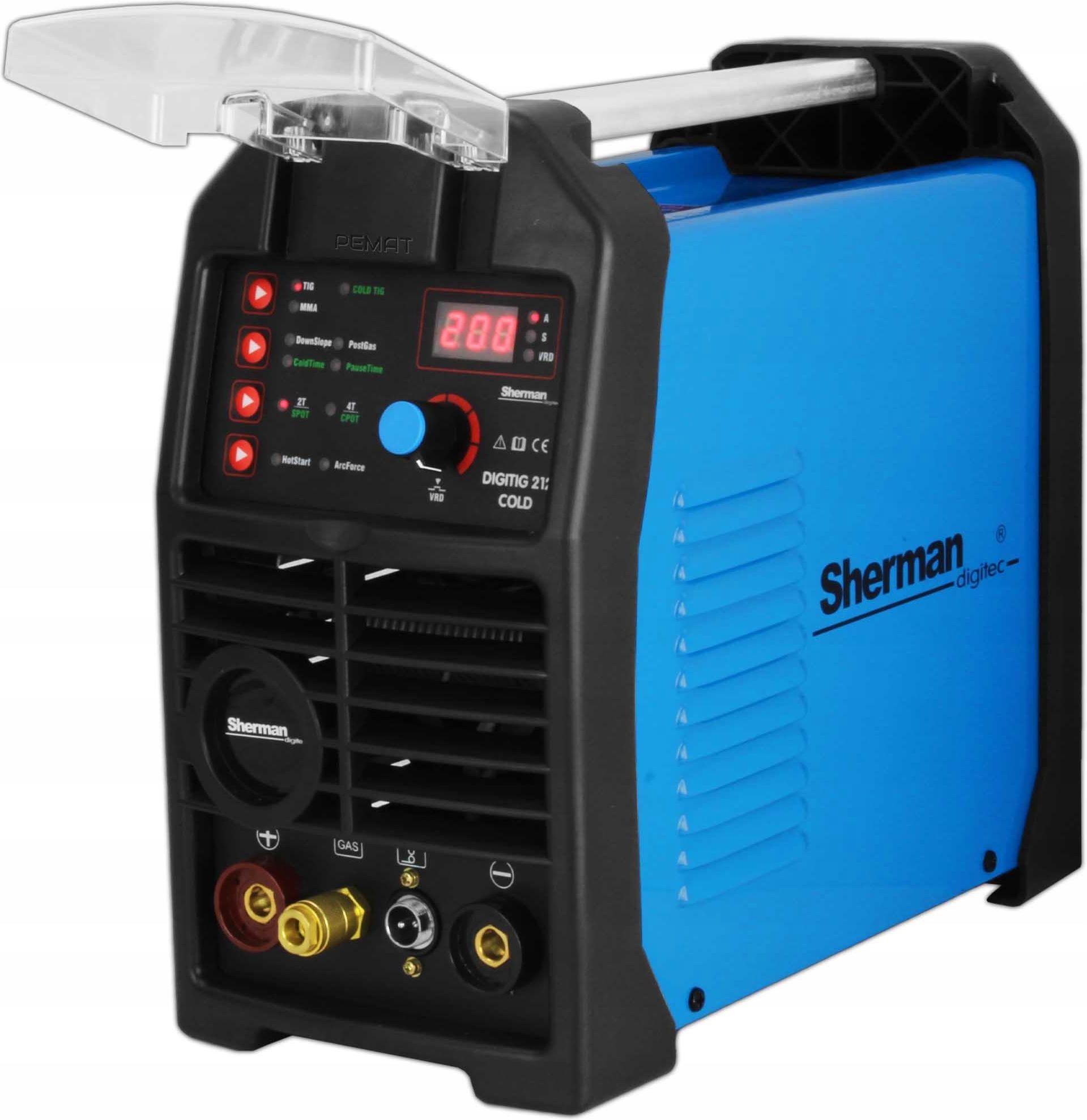 Spawarka Sherman Spawarka Tig Dc Digitig 212 Mma Spot Cold 7812679 - Opinie i ceny na Ceneo.pl