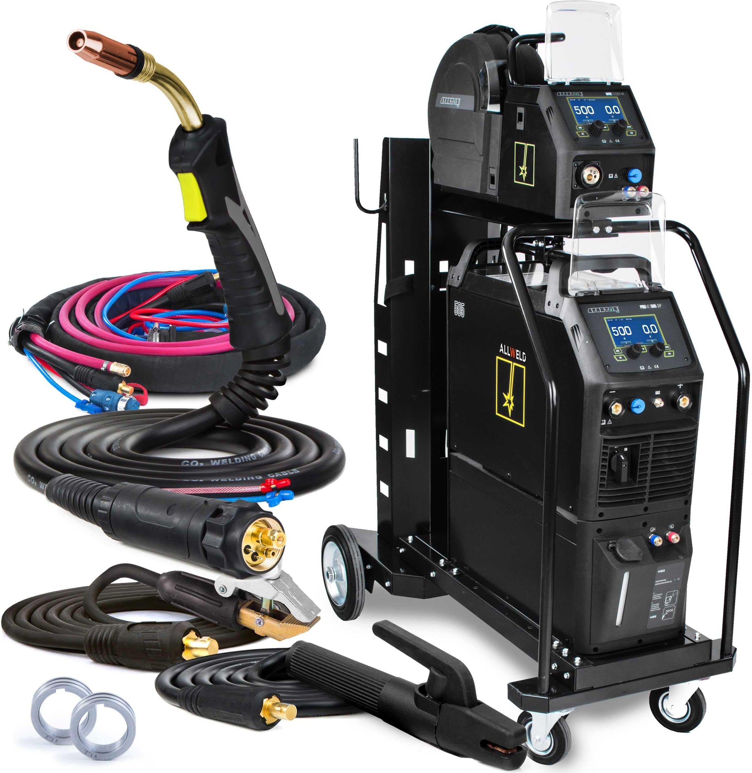 Spawarka Spartus Spawarka 3W1 500A Migomat 400V Mig/Mag Mma Tig Dc ...