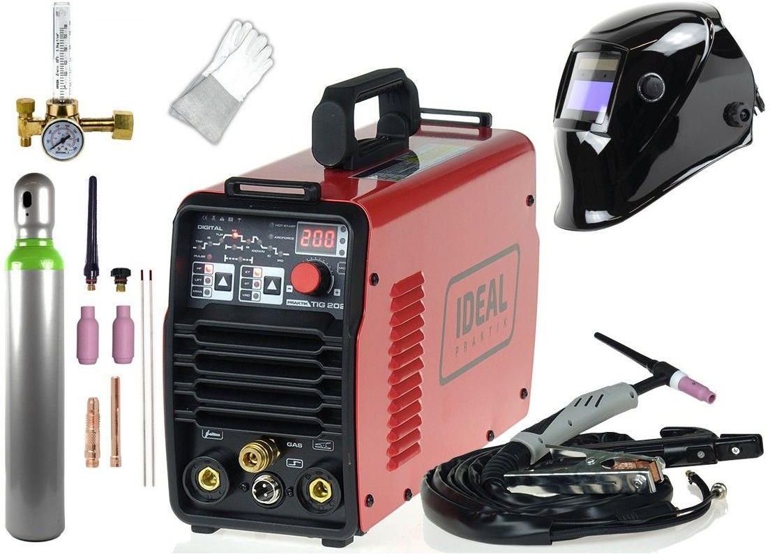 Spawarka Ideal Spawarka Inwertorowa Praktik Tig 202 Dc Pulse Digital ...