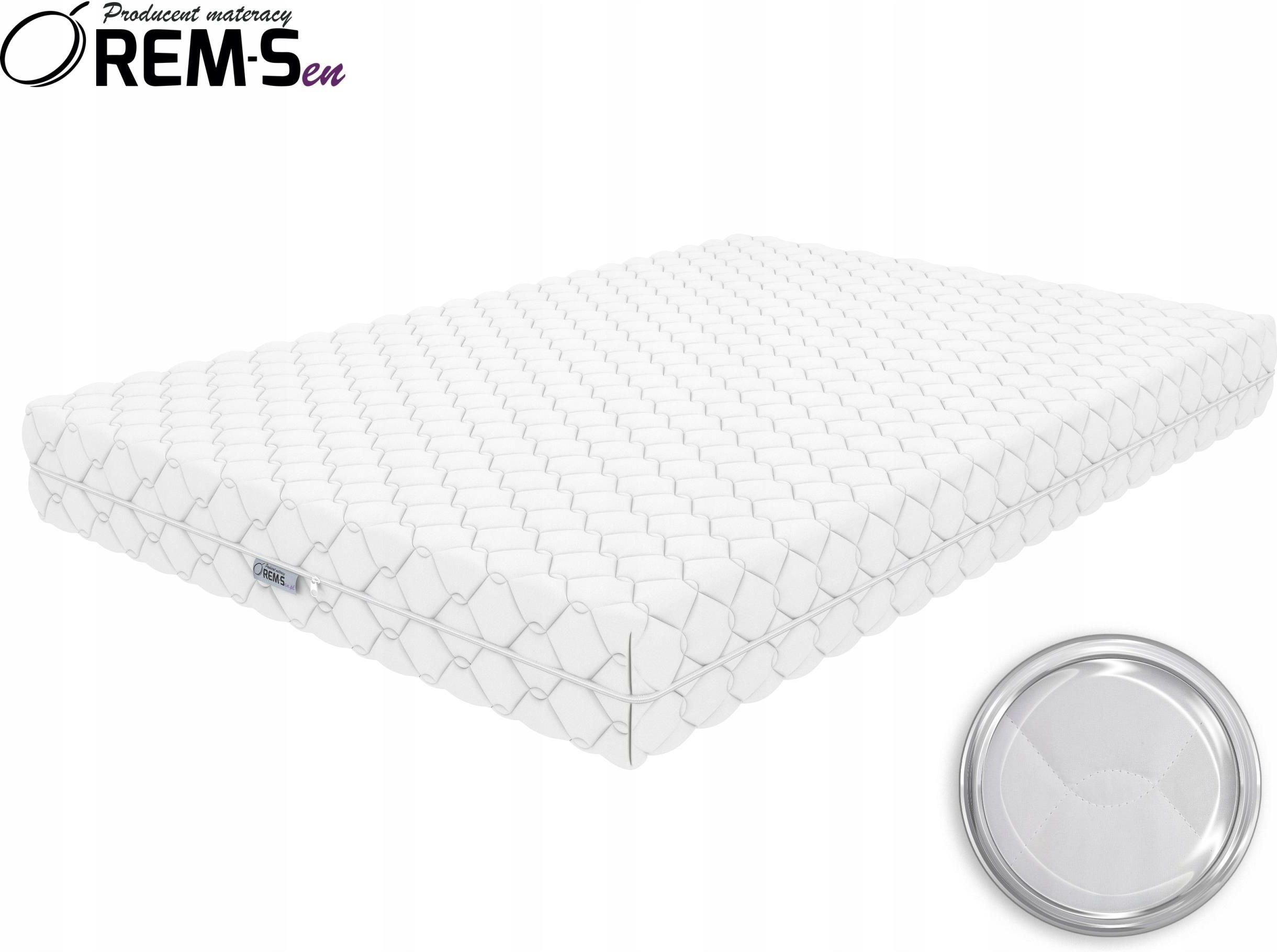 Materac Rem-Sen Simple 180x200 10cm H4, H5 - Materace H4, H5 Piankowe ...