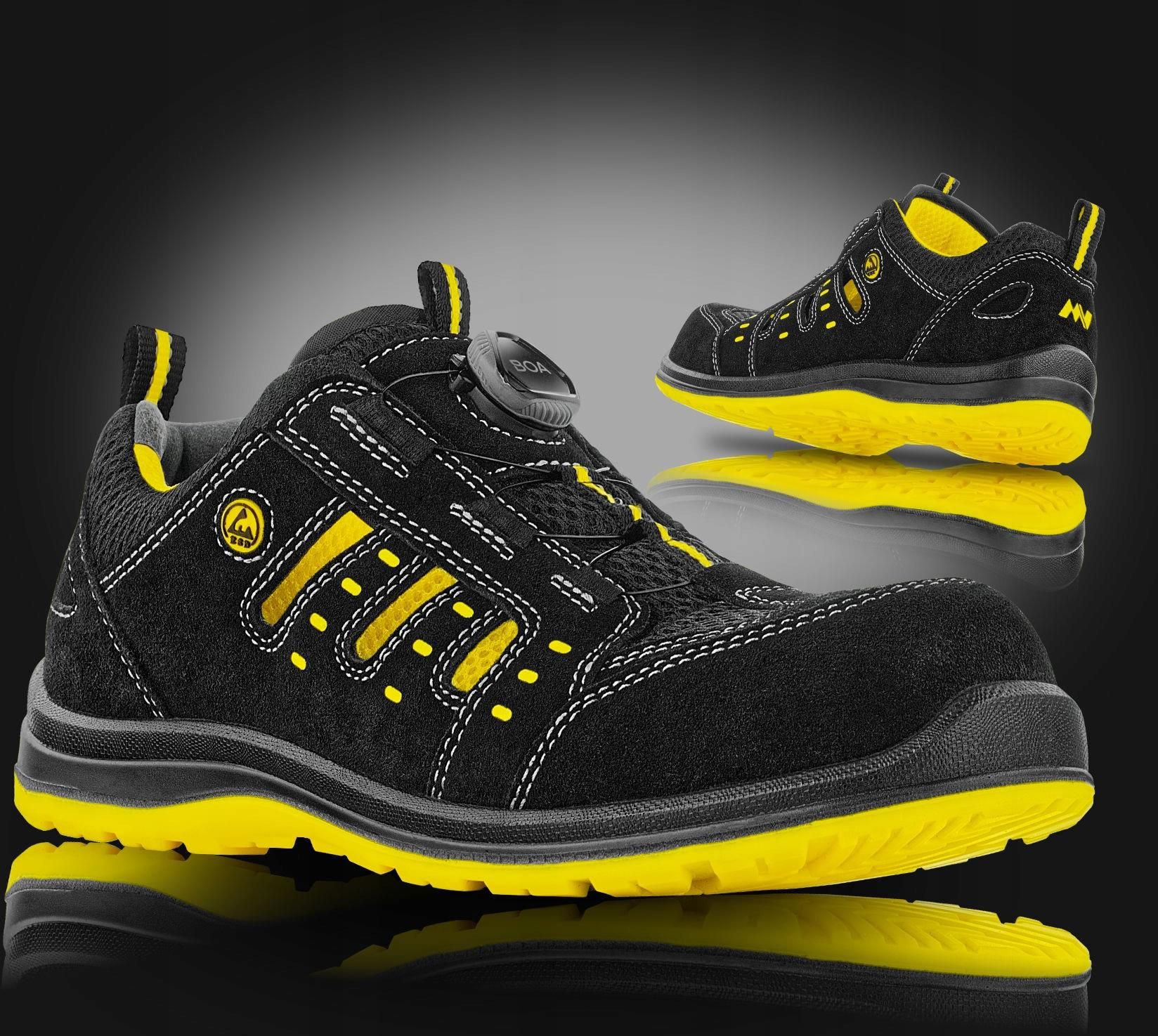 Vm Footwear Sandały Robocze Buty Vm Memphis S1P Boa Esd - Ceny i opinie - Ceneo.pl