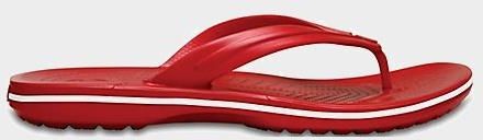 Japonki Crocs Crocband Flip 11033-6FT-M12 42-43 26.3 cm Pieprz/Białe ...