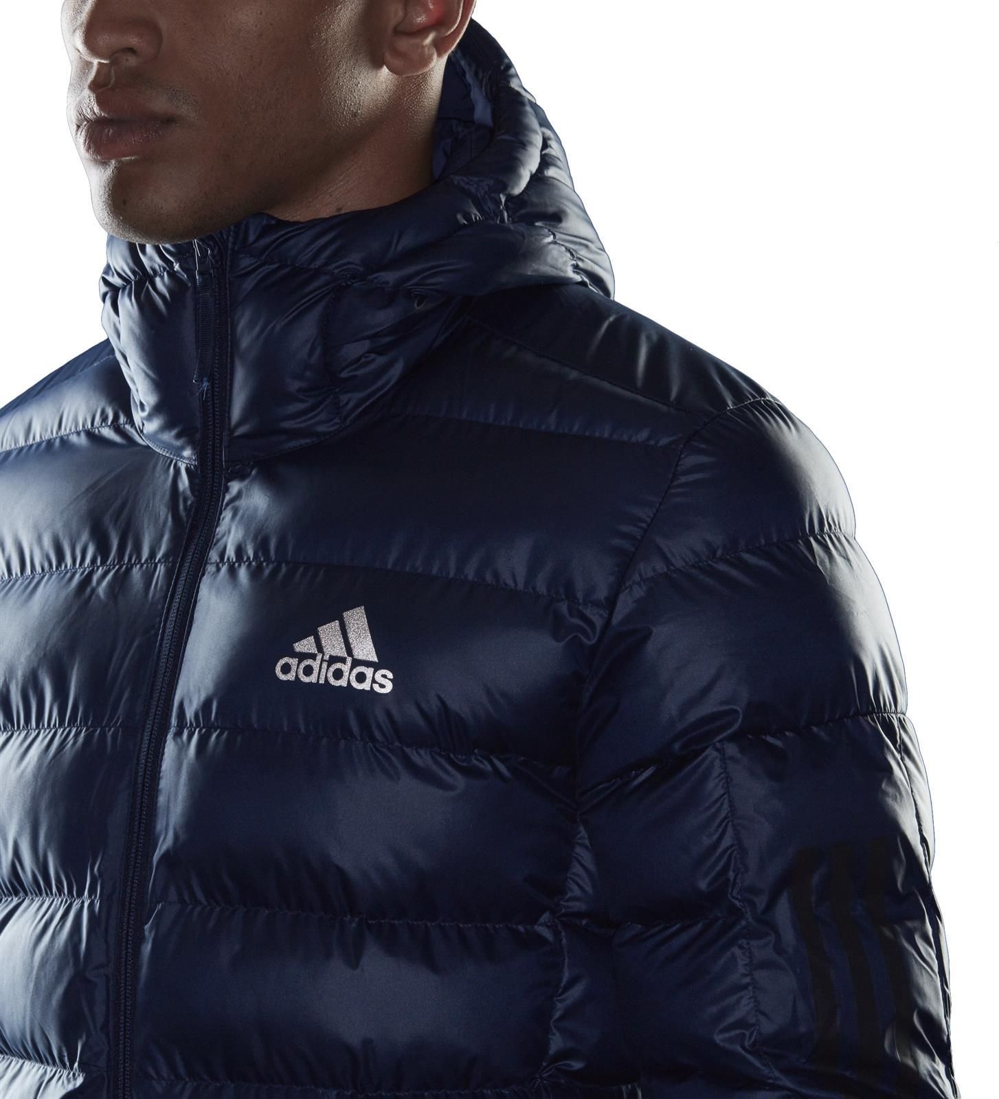 Kurtka z kapturem męska adidas 3-STRIPES SDP granatowa GV5329 - Ceny i ...