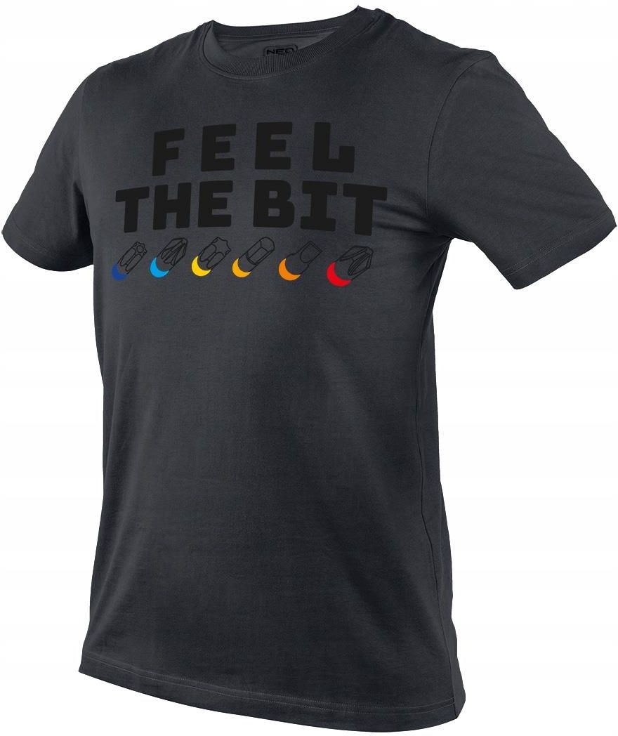 Neo Tools T Shirt Koszulka Z Nadrukiem Feel The Bit Rozm. L - Ceny i opinie - Ceneo.pl