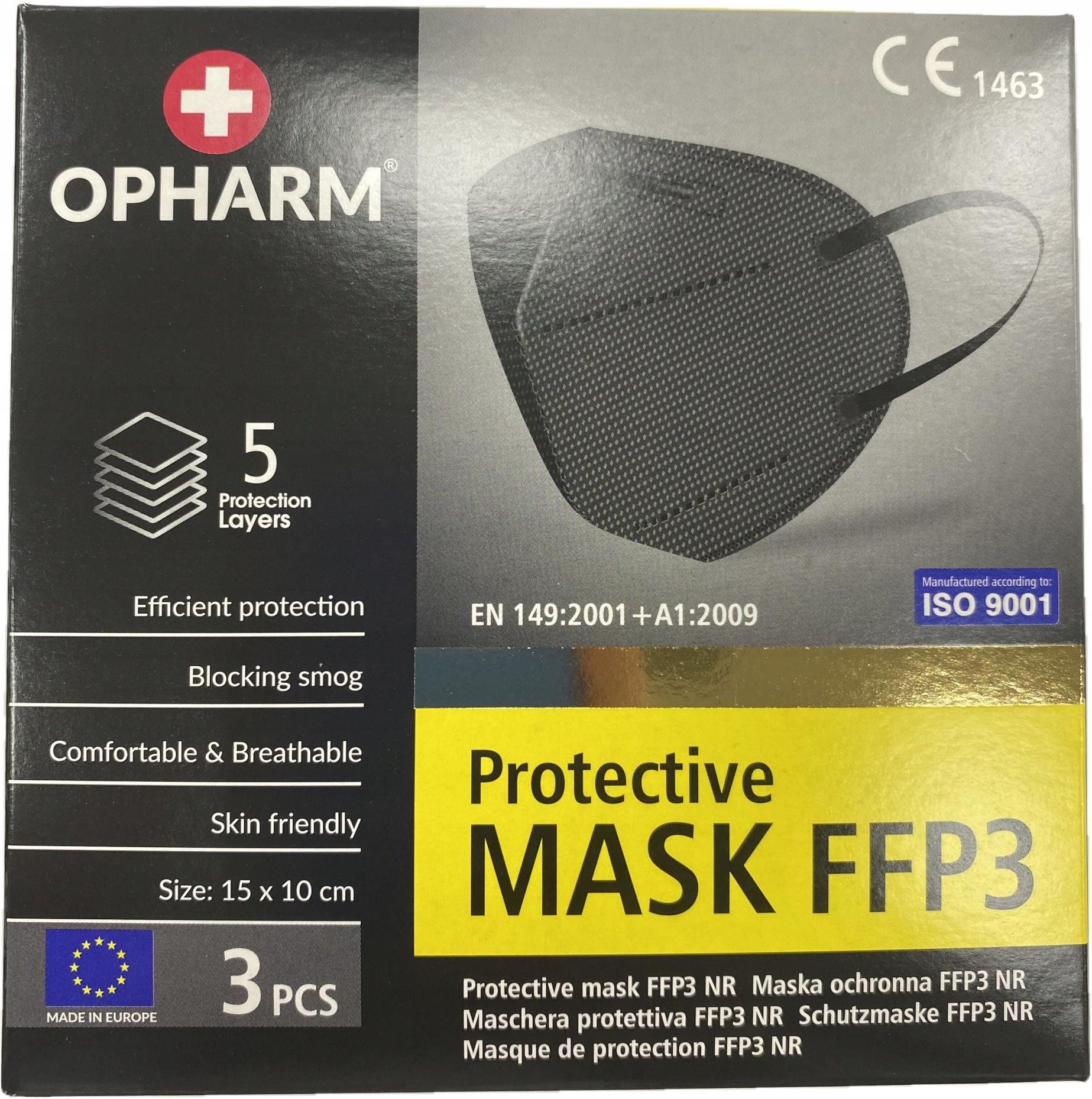 Opharm Maska Kn95 Ffp3 Ochronna Maseczka 99% 10szt. - Ceny i opinie - Ceneo.pl