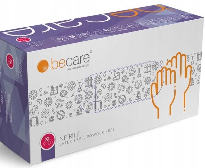 Becare Rękawiczki Nitrylowe Bezpudrowe Xl 100szt. - Ceny i opinie ...