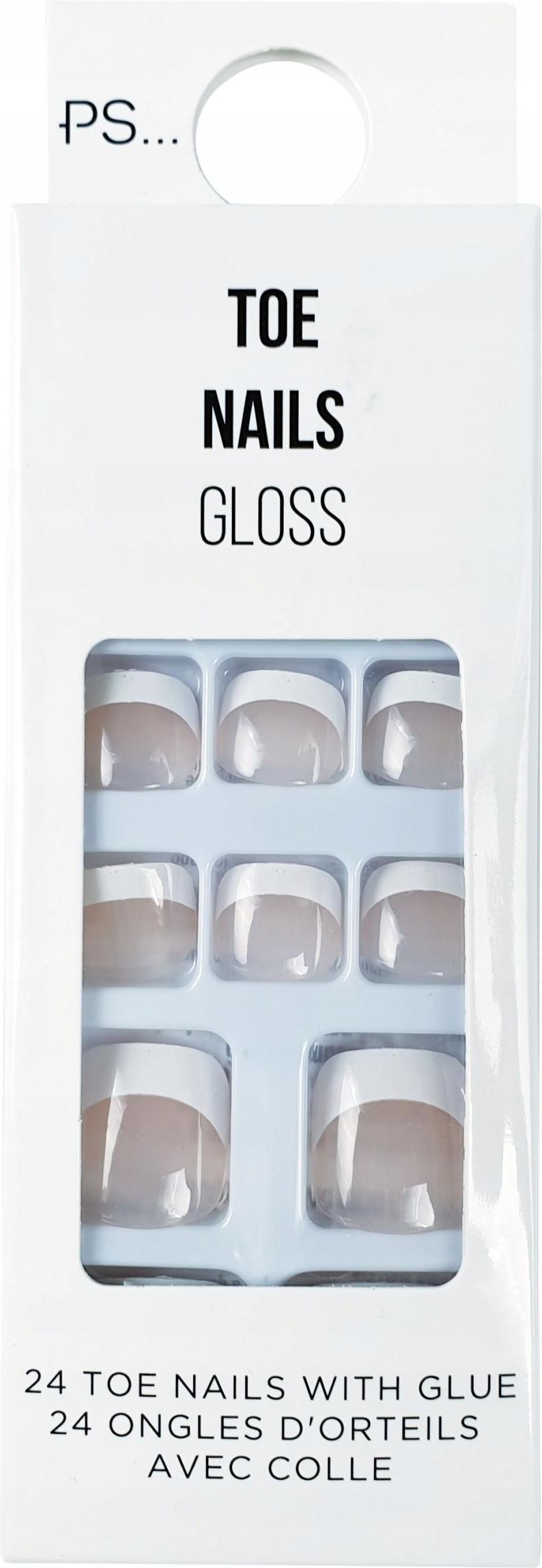 Primark Sztuczne Paznokcie Tipsy Do Stóp French - Opinie i ceny na Ceneo.pl