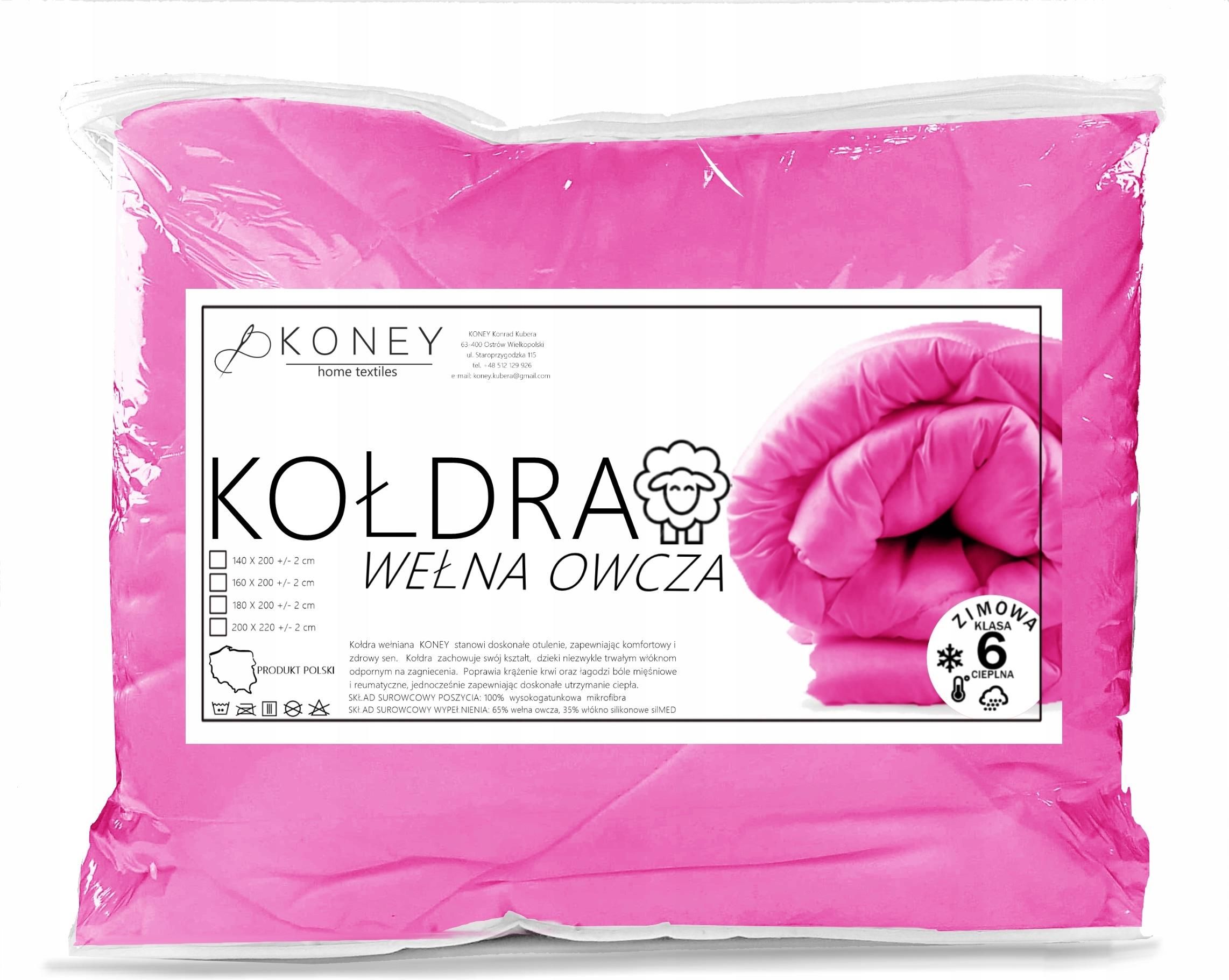 Koney Kołdra Wełniana 140X200 Gruba Zimowa Wełna Polska 85af6e99-f2b7 ...
