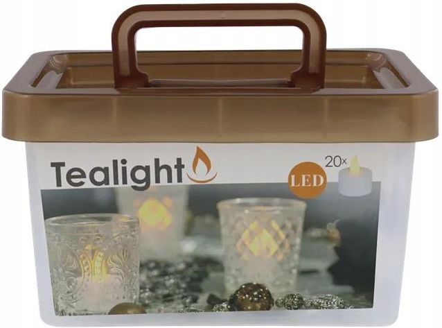 Zd Trading Świeczki Świece Tealight Led 20 Sztuk 8e244329-0b17-45a3 ...