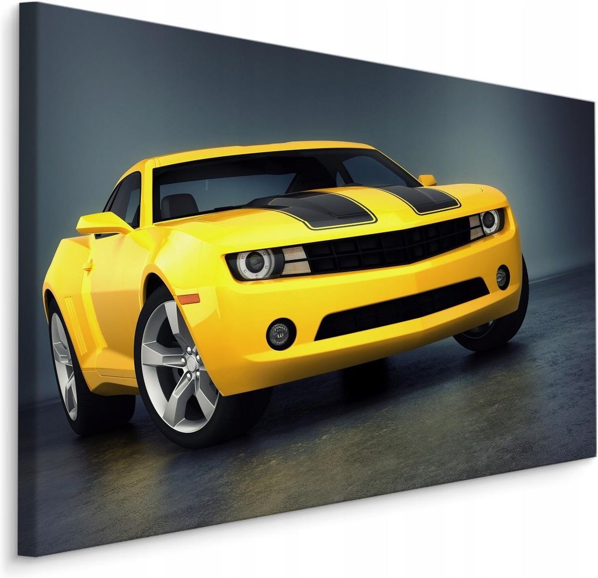 Muralo Obraz Do Salonu Żółty Nowoczesny Samochód 90X60 e488e5a0-fa4d ...