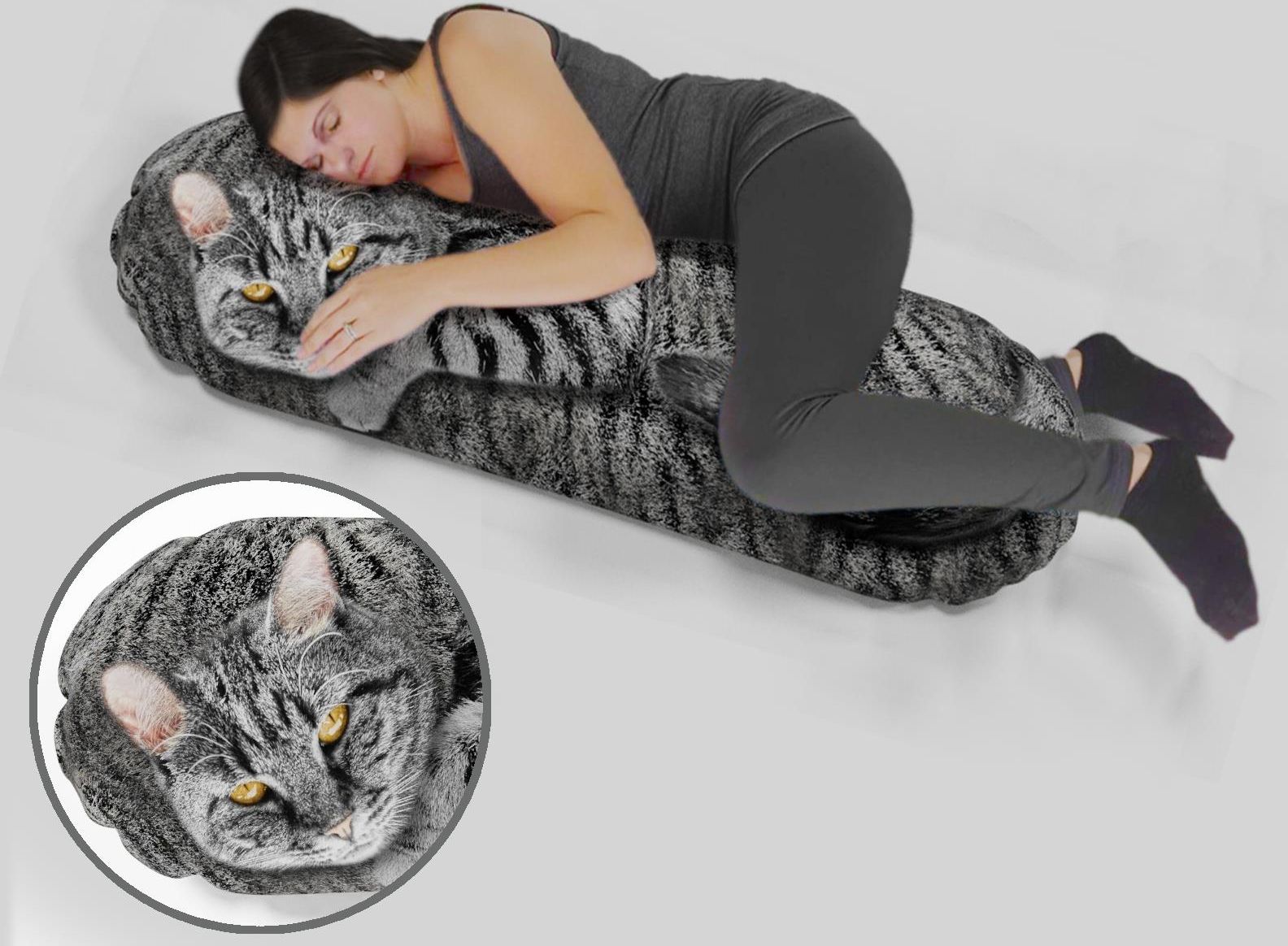 Poduszka Przytulas Kot 40X120Cm 0856847b-112c-436e-9309-ccdab14287f2 ...