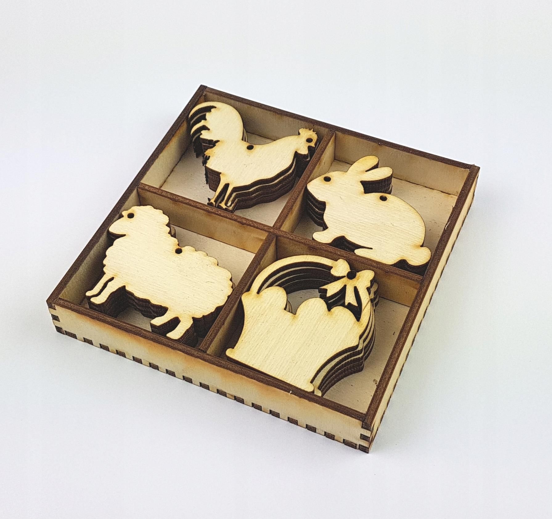 Zestaw Wielkanoc 20Szt 10Cm Kogut Królik Baran e6cd92ff-817a-4ea4-8d1c ...