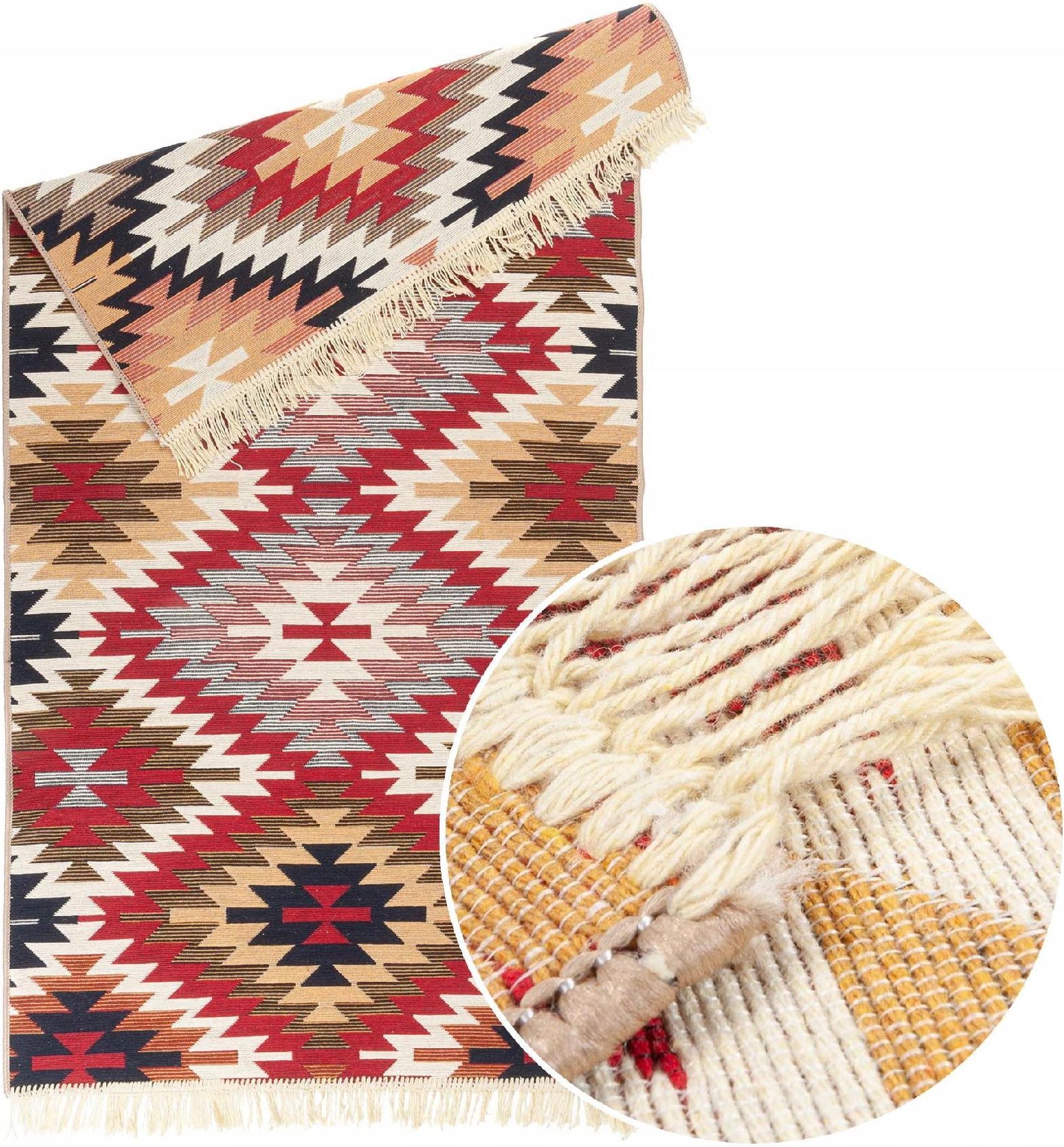 Dywan Dywanik Boho Kilim Tkany 80X150 Cm Aztecki f889a149-0b30-49bc ...