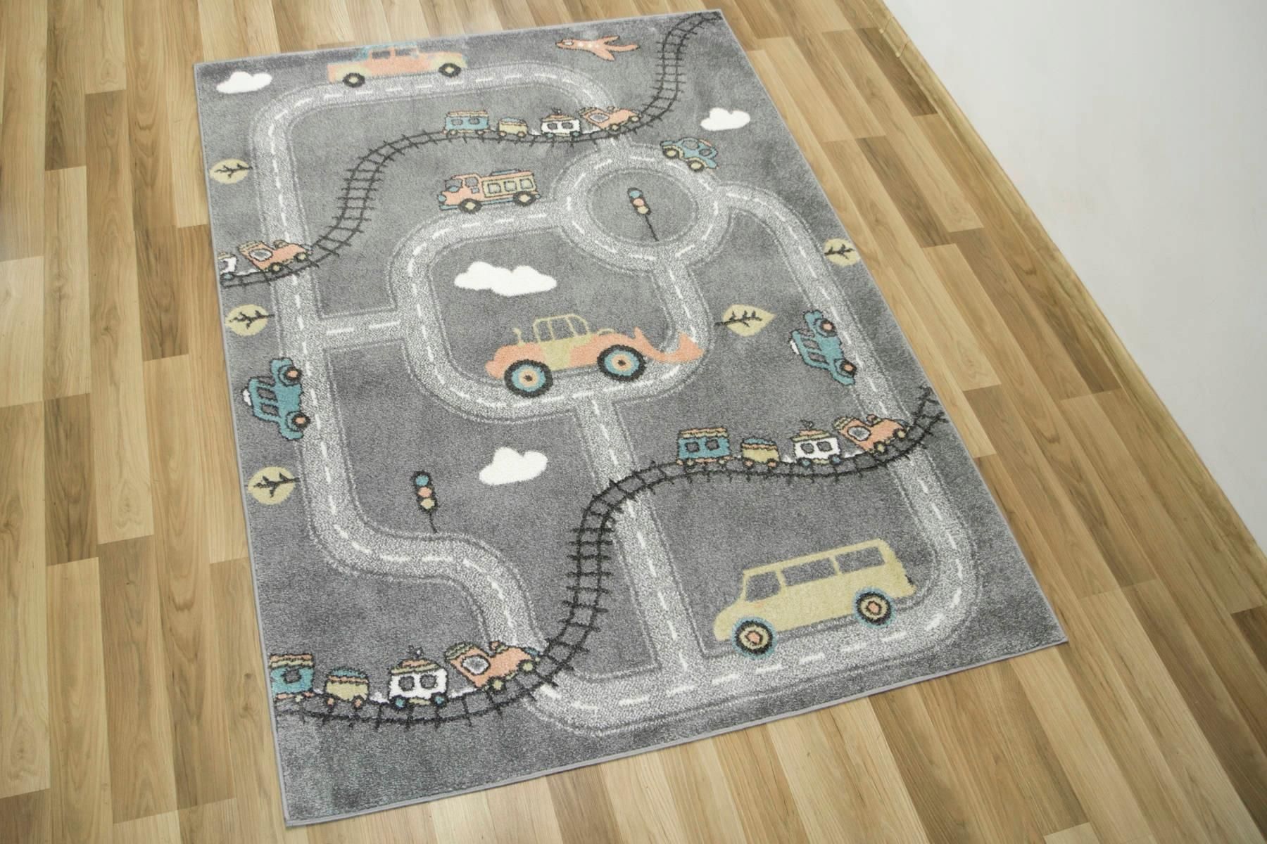 Akcila 120X170 Cm Szary Dywan Dla Chłopca Ulice Droga f5c2bdb6-6f2b ...