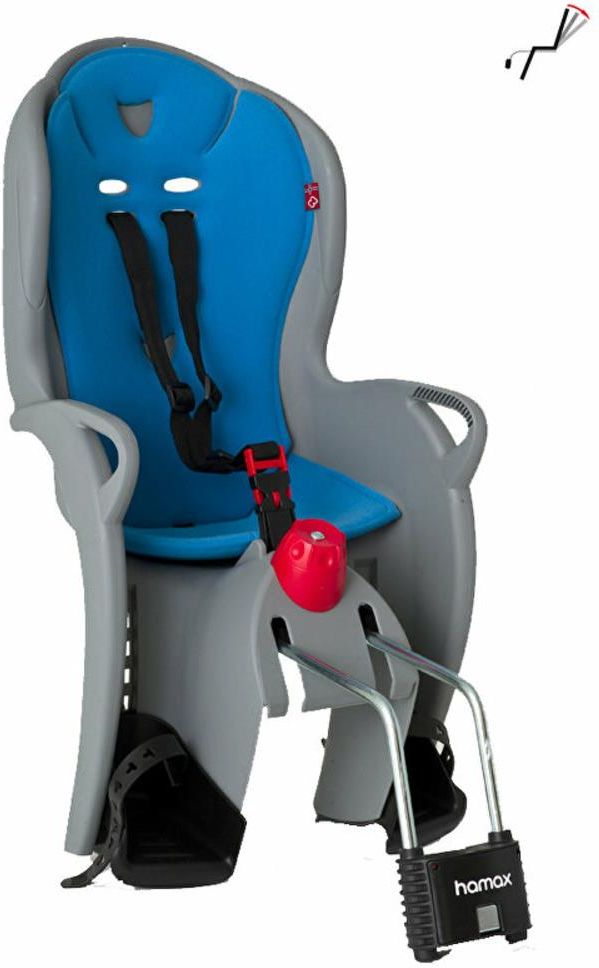 Hamax Sleepy Tylny Fotelik Dziecięcy Szary Niebieski - Ceny i opinie ...