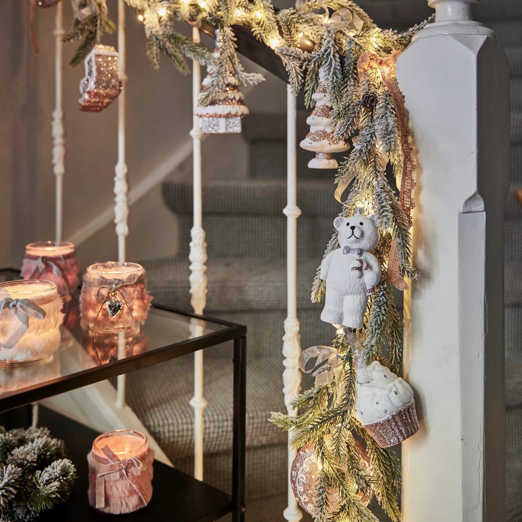 Lux Decorations Zawieszka Bombka 4 Sztuki Zestaw Brokat 3d6e4df3-89a0 ...