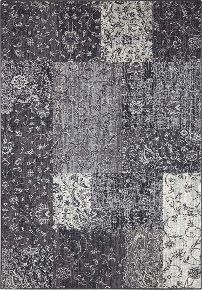 Mojdywan Dywan Nowoczesny,Szary Wzór Patchwork 80X150Cm 2702b240-61ee ...