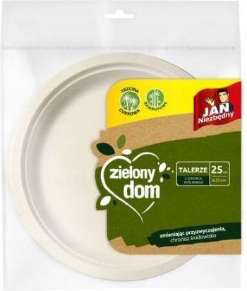 Jan Niezbędny Talerze Z Sur.Roślinnego 23Cm- 25szt. - Ceny i opinie - Ceneo.pl