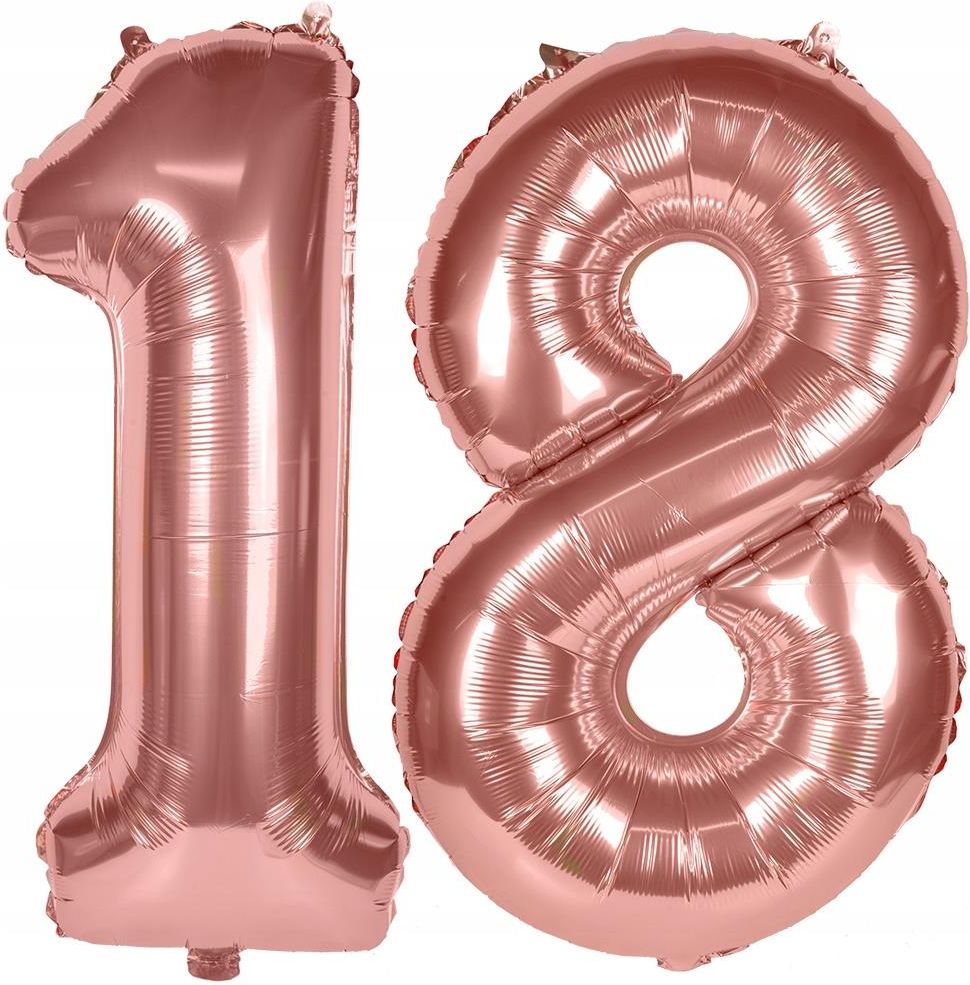 Balony Na 18 Urodziny Osiemnastka Zestaw Dekoracji - Ceny i opinie - Ceneo.pl