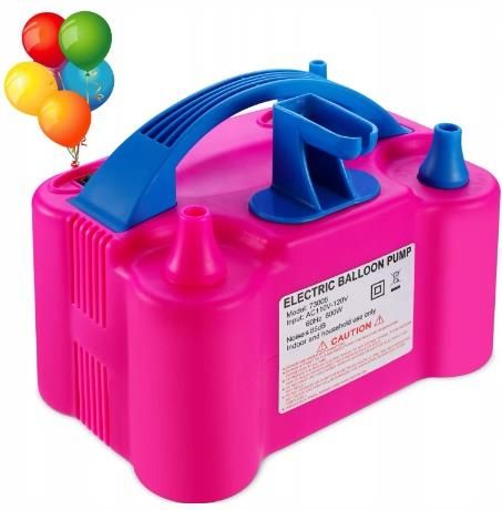 Pompka Elektryczna Do Balonów 2 Dysze Mocna Push - Ceny i opinie - Ceneo.pl