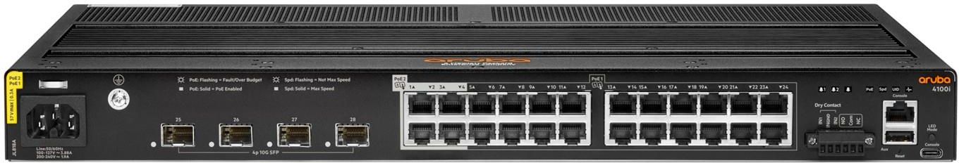 HPE 4100i 24G CL4-6 POE 4SFP+ Sw Europe - English localization - Opinie ...