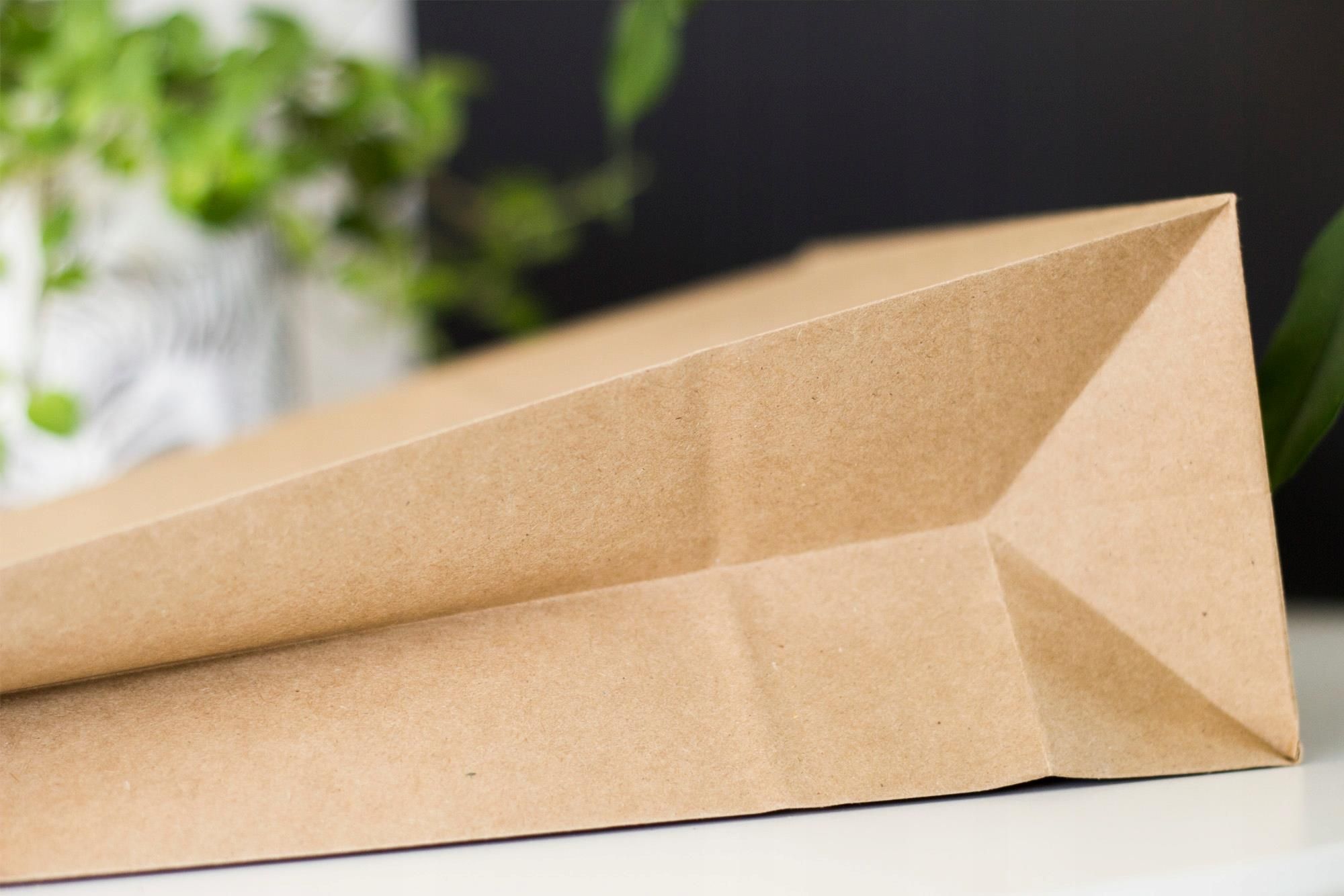 Allbag Torby Papierowe A4 Kraft 24X10X32 Brąz Pr 100szt. - Ceny i ...