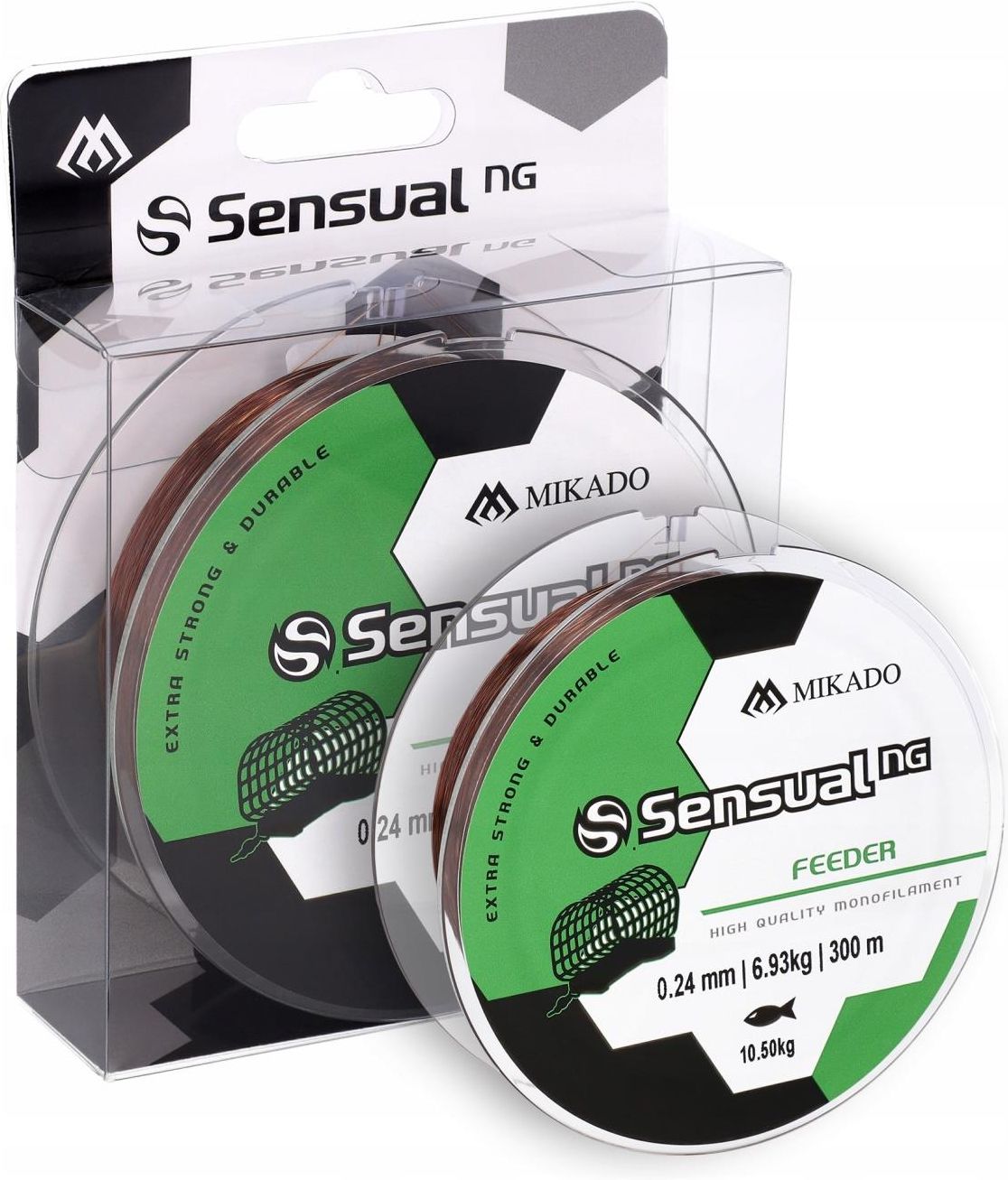 Mikado Żyłka Sensual N.G. Feeder 0.22Mm/9Kg/300M Brązow 1549322412 - Ceny i opinie - Ceneo.pl