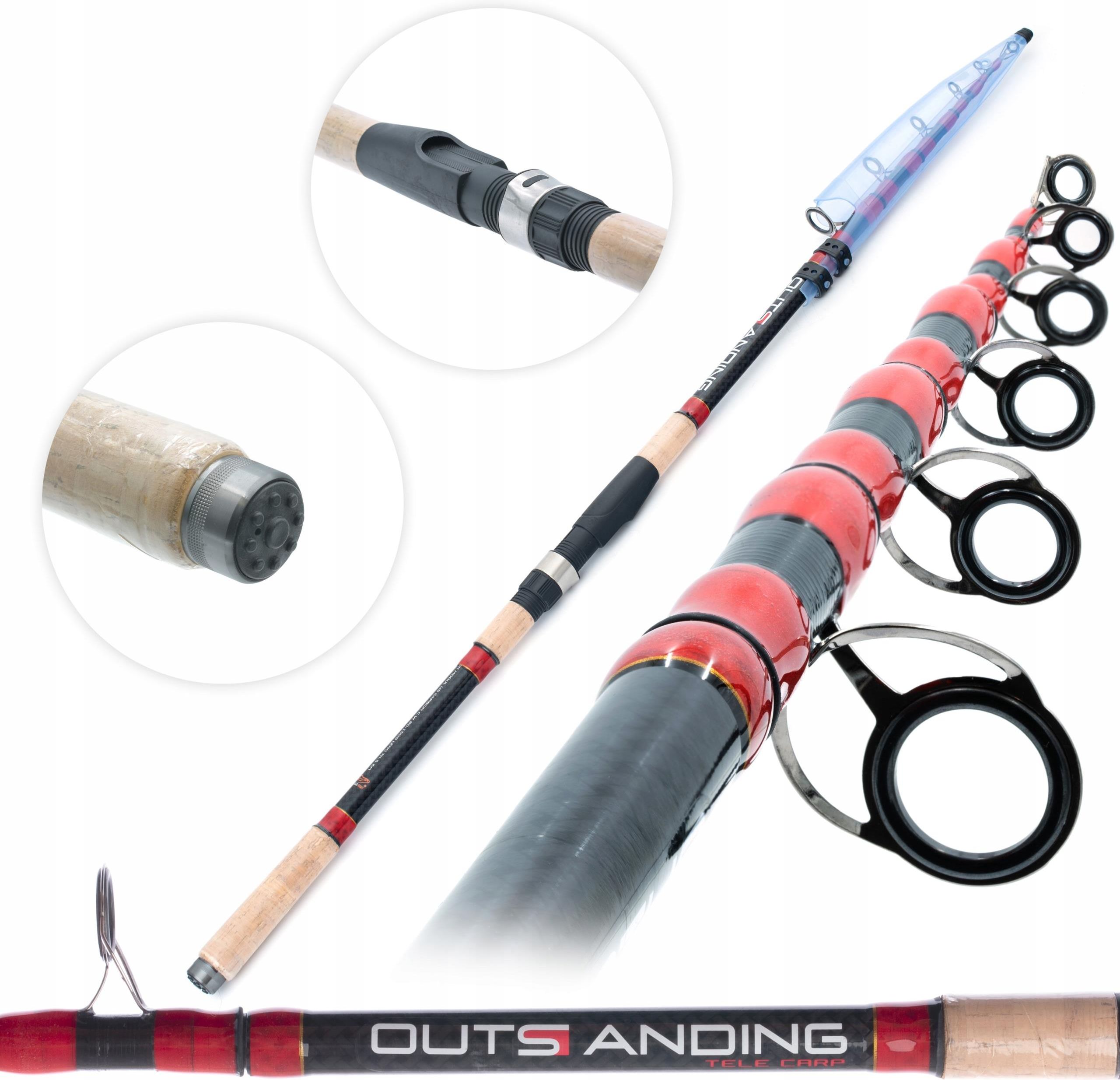 Miracle Fish Wędka Tele Carp Outsanding 3,3M 80-150G Original ...