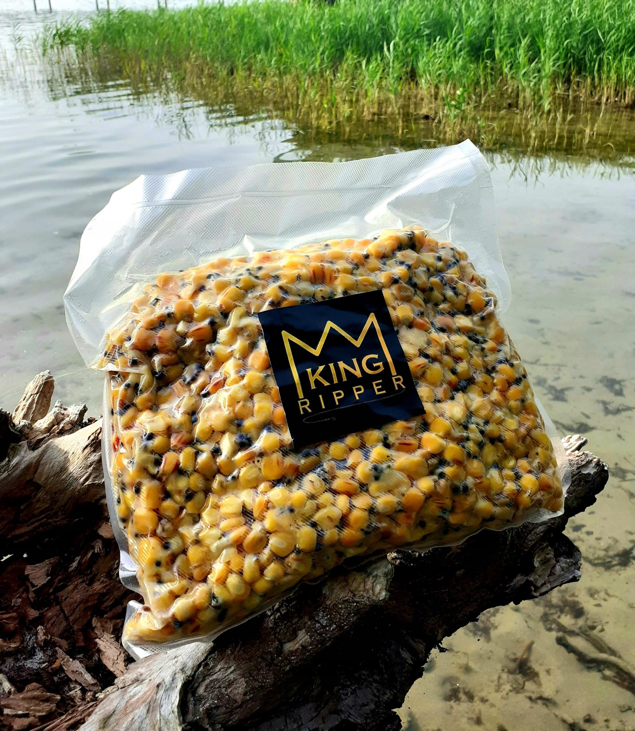 King Ripper Zanęta Wędkarska Kukurydza Z Konopią Gotowa 1,5Kg ...