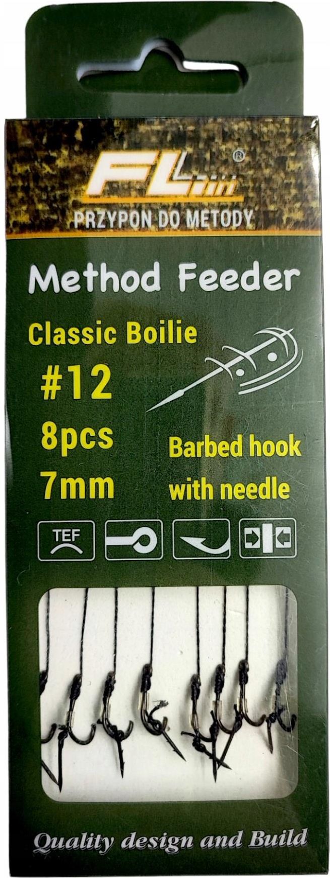 Fl Przypony Do Method Feeder Hak Nr12 Z Bagnetem 8szt. 1549015893 - Ceny i opinie - Ceneo.pl