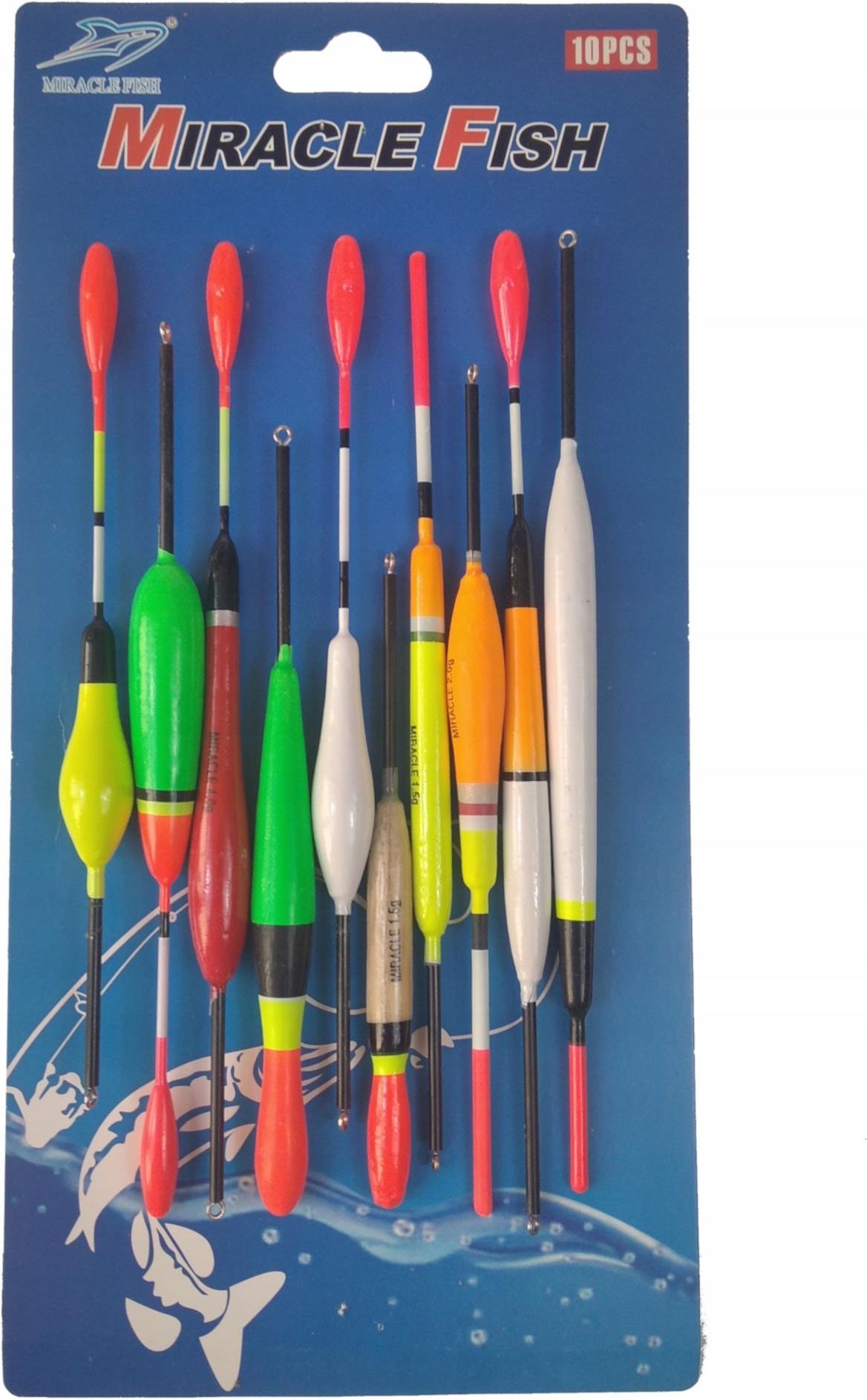 Miracle Fish Zestaw Spławików 10szt. Przelotowe 1550201883 - Ceny i ...