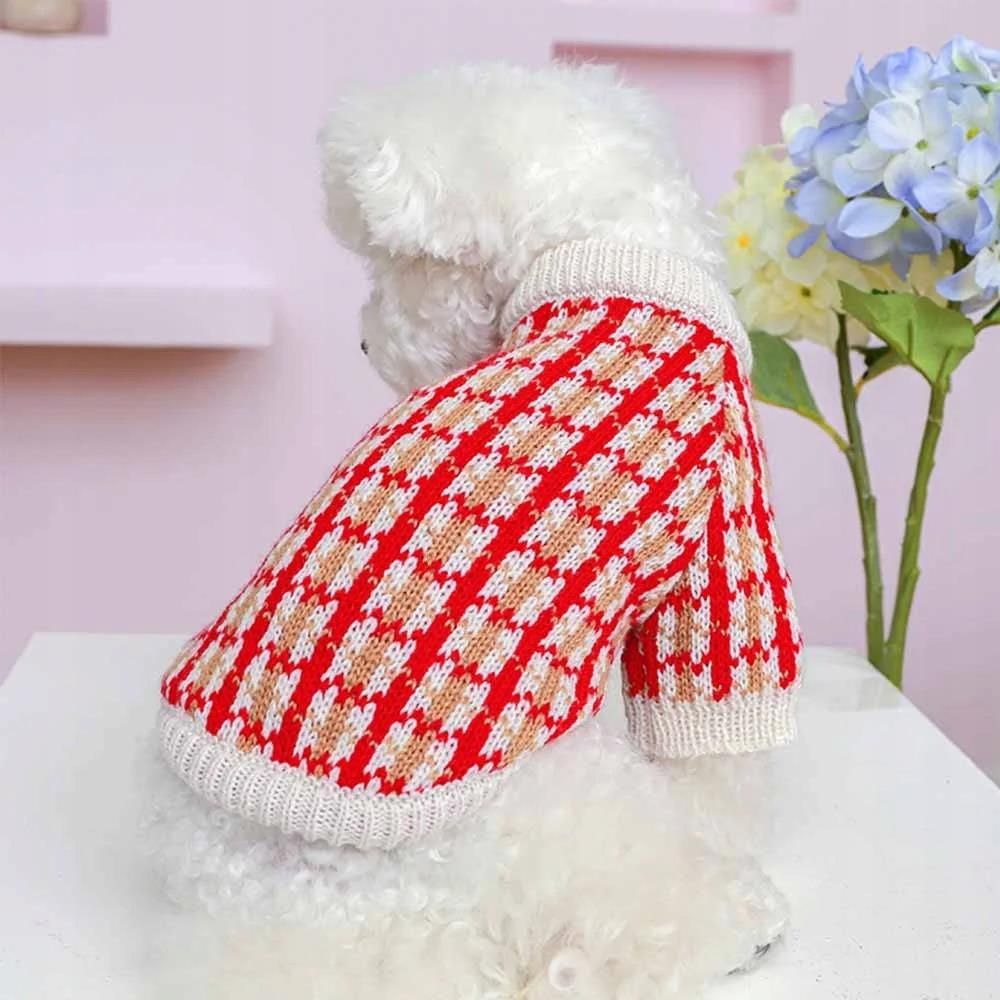 Petinio Stylowy Sweter Dla Psa W Czerwona Kratę Luca S 31018886 - Ceny ...